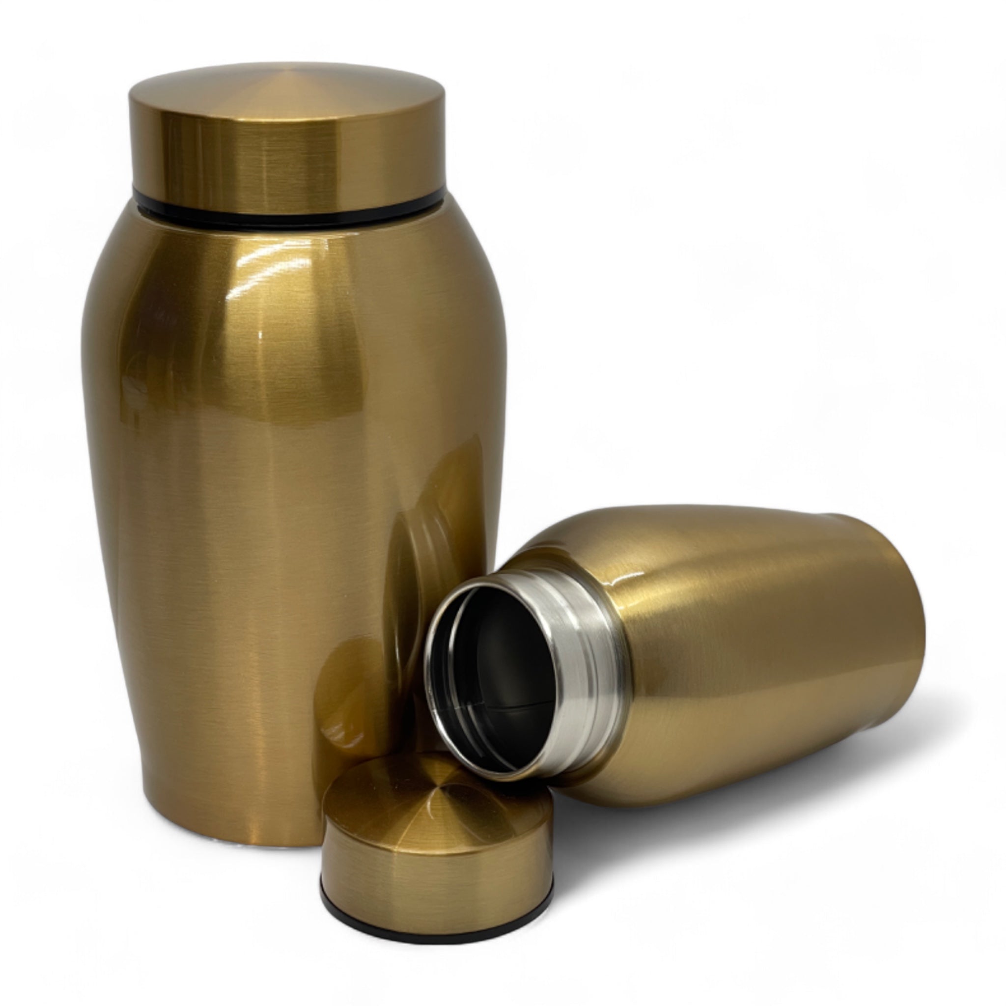 Bright Gold Classic Urn – Angel Ashes